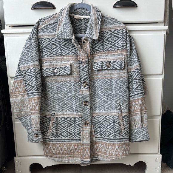 Mystree | Jackets & Coats | The Buckle Mystree Brand Vintage Patterned ...